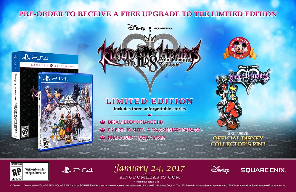 Kingdom Hearts HD 2.8: Final Chapter Prologue Limited Edition Revealed ... Kingdom Hearts HD 2.8: Final Chapter Prologue Limited Edition Revealed ...