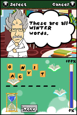 Mega Words: Three popular word puzzles on the DSiWare – Capsule Computers