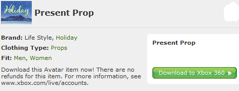 Free Prop for your Xbox LIVE Avatar – Capsule Computers