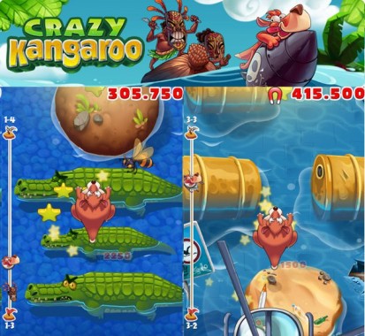 Crazy Kangaroo Hopping on iOS - Capsule Computers