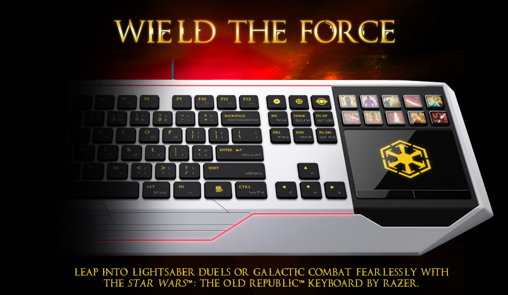 Star Wars The Old Republic Gaming Keyboard Review – Capsule Computers