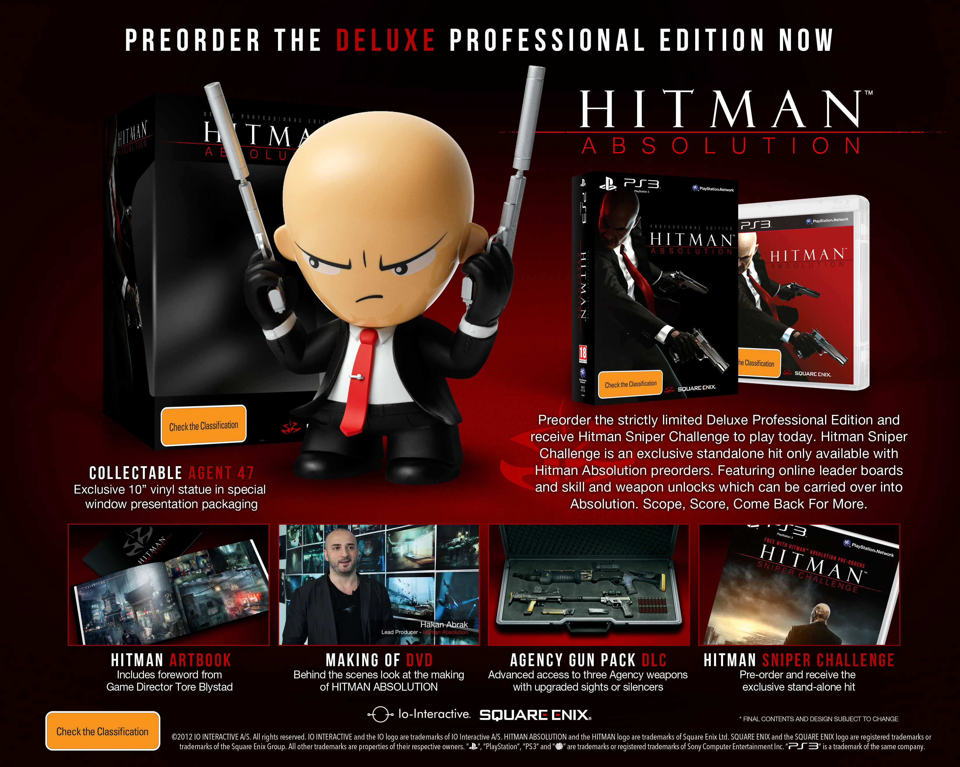 Hitman Absolution Deluxe Professional Edition Details - Capsule Computers