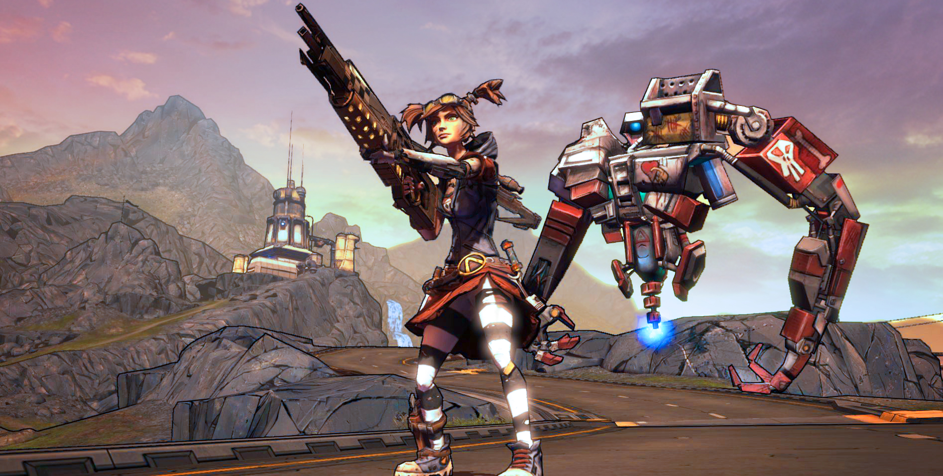 First screenshot of Gaige the Mechromancer released for Borderlands 2 ...