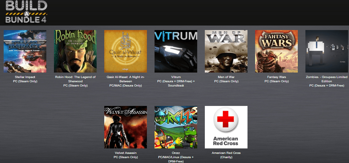 Groupees Build a Bundle 4 Released - Capsule Computers