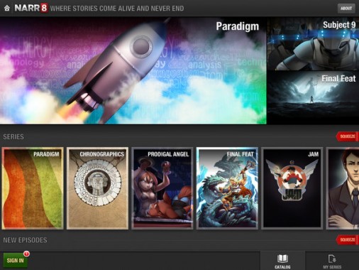 NARR8 Launches onto iPad and iPad Mini - Capsule Computers