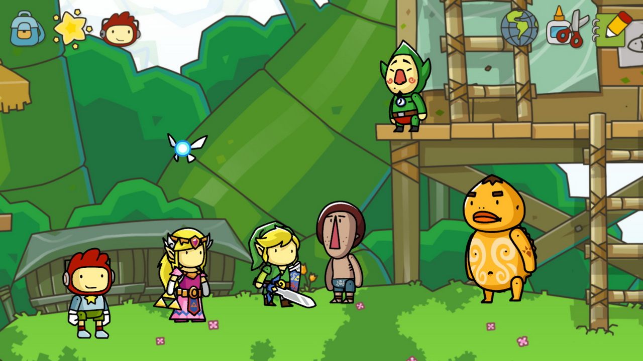 Scribblenauts Unlimited On Wii U Gets Exclusive Content - Capsule Computers