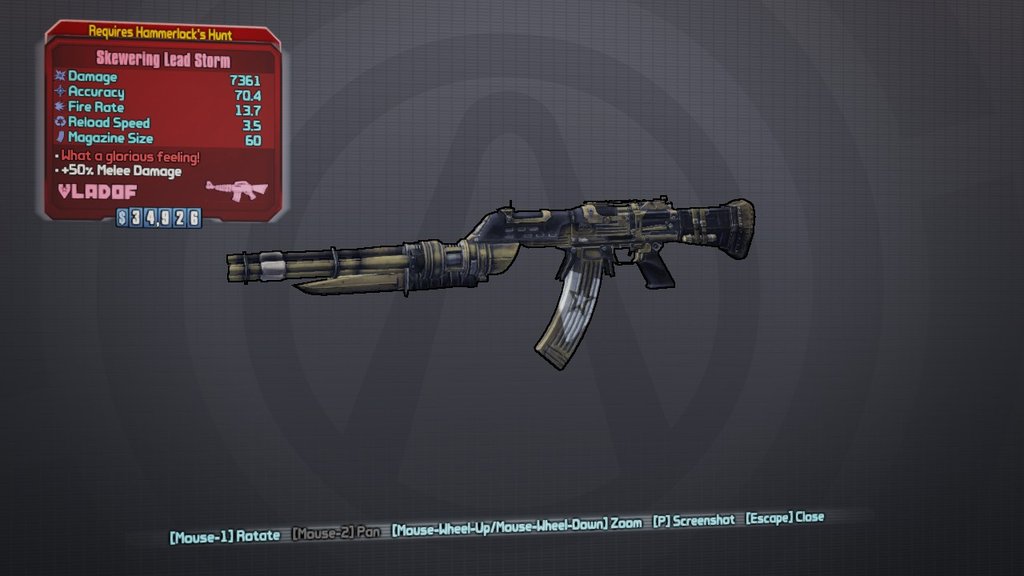 Borderlands 2: Sir Hammerlock DLC weapon and customization item screens leaked - Capsule Computers