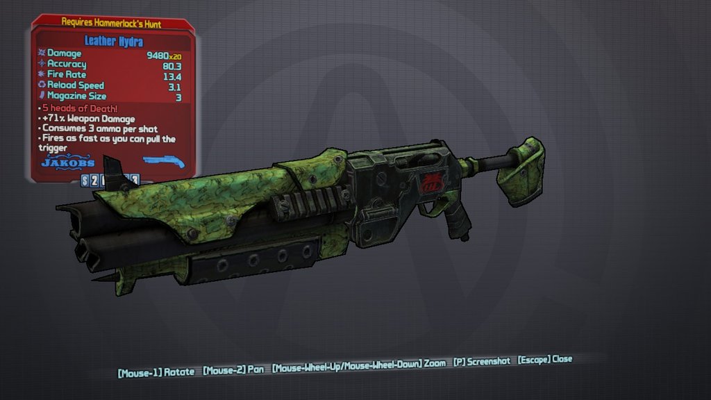 Borderlands 2: Sir Hammerlock DLC weapon and customization item screens leaked - Capsule Computers