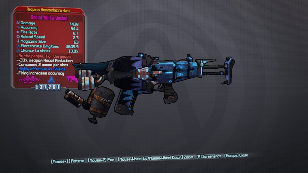 Borderlands 2: Sir Hammerlock DLC weapon and customization item screens leaked - Capsule Computers