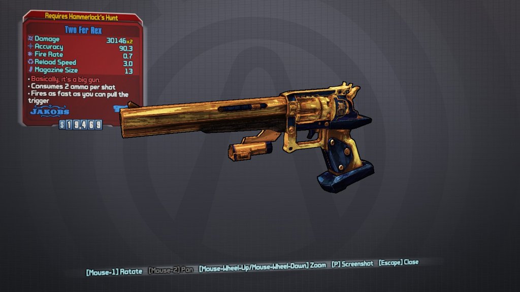 Borderlands 2: Sir Hammerlock DLC weapon and customization item screens leaked - Capsule Computers