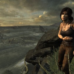 TressFX creates realistic hair animations demonstrated using Tomb ...