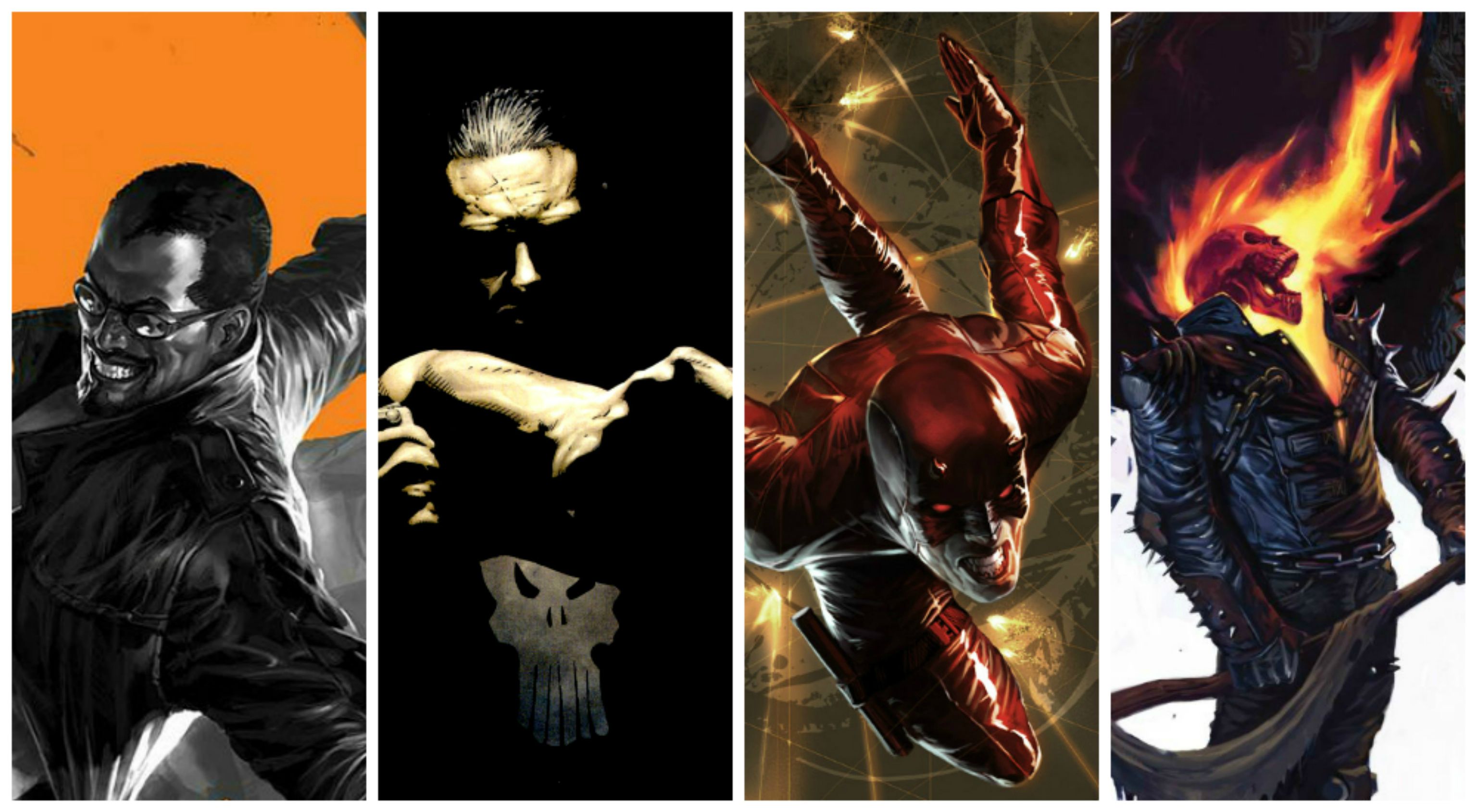 Daredevil, Ghost Rider, Blade and The Punisher Film Rights Return to ...
