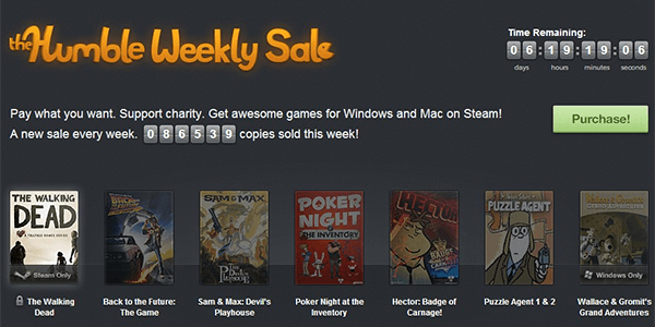 Humble Weekly Sale Featuring Telltale Games Released - Capsule Computers