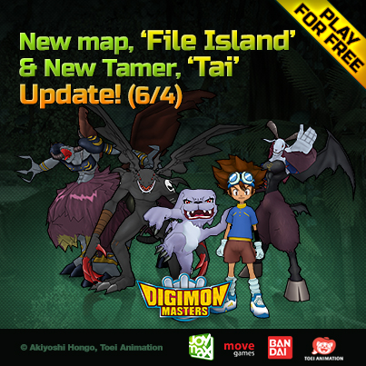 Taichi Added To Digmon Masters Online - Capsule Computers