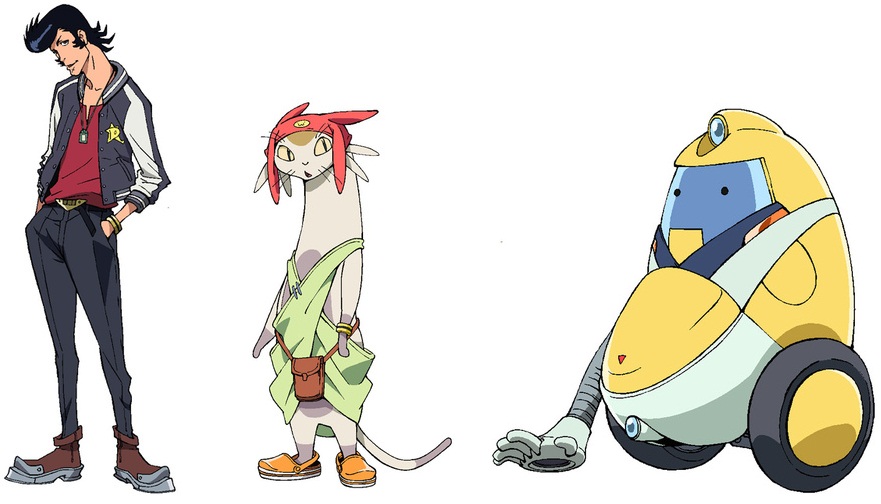 Space Dandy Characters and Story Unveiled - Capsule Computers