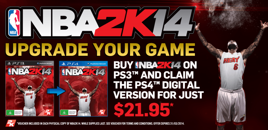 NBA 2K14 gets PS3 and PS4 upgrade offer - Capsule Computers