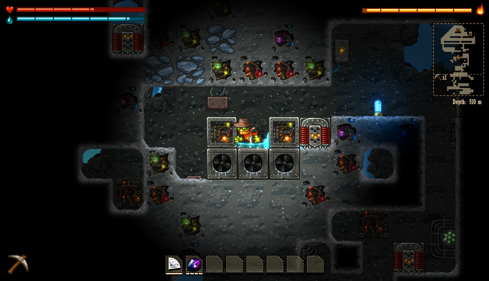 SteamWorld Dig PC Review - Capsule Computers