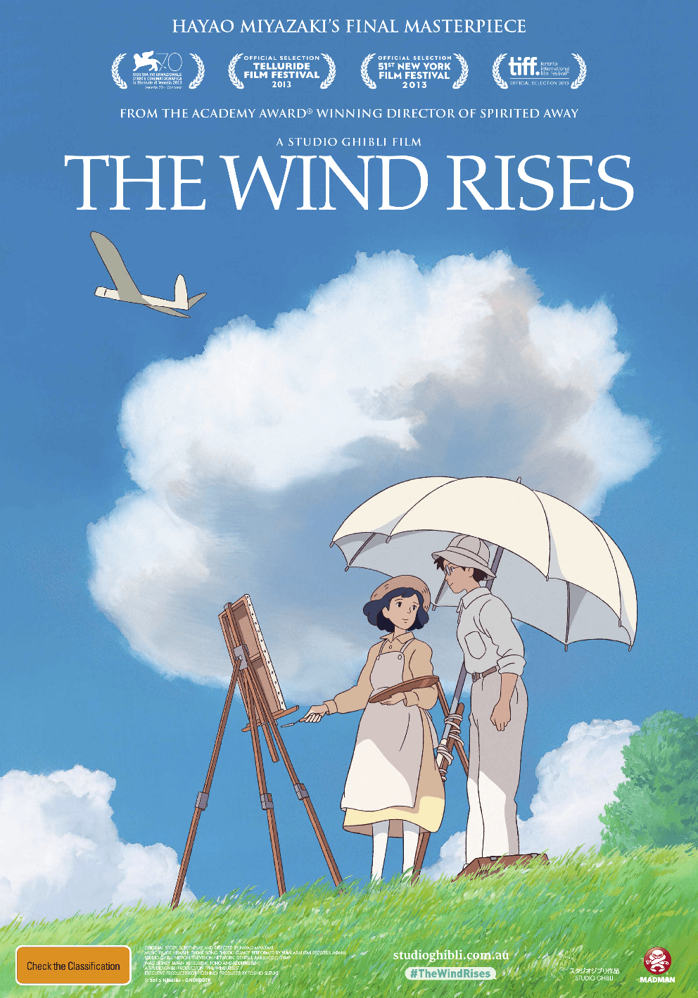 Madman to release The Wind Rises, poster and trailer revealed – Capsule ...