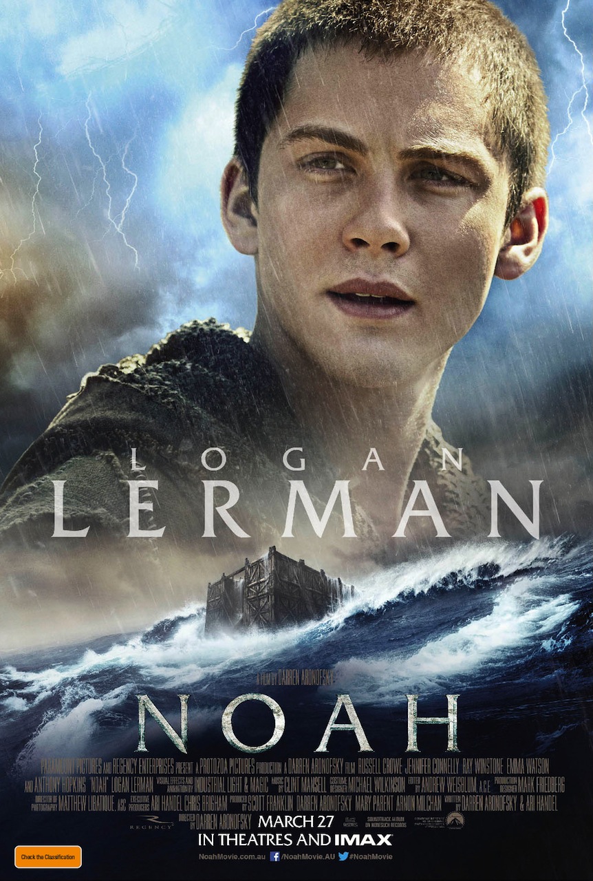 Logan Lerman and Ray Winstone NOAH Character Posters Released – Capsule ...