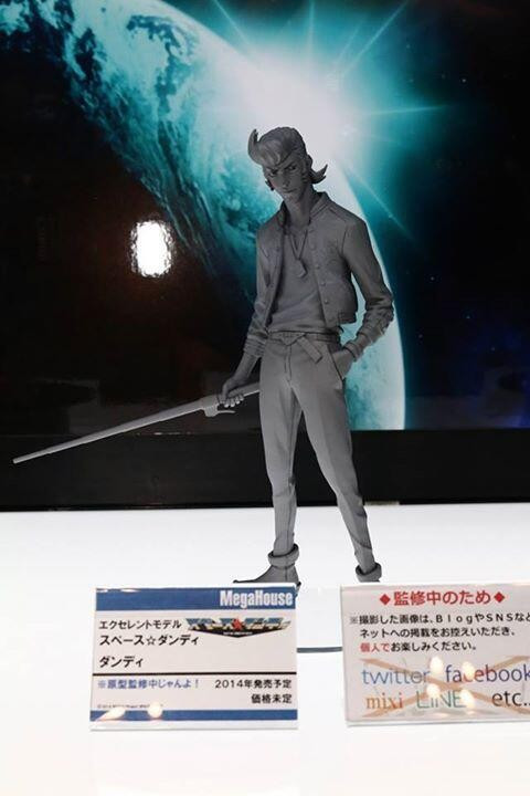 Prototype Space Dandy Figure Announced/Revealed At “WonFest 2014 ...