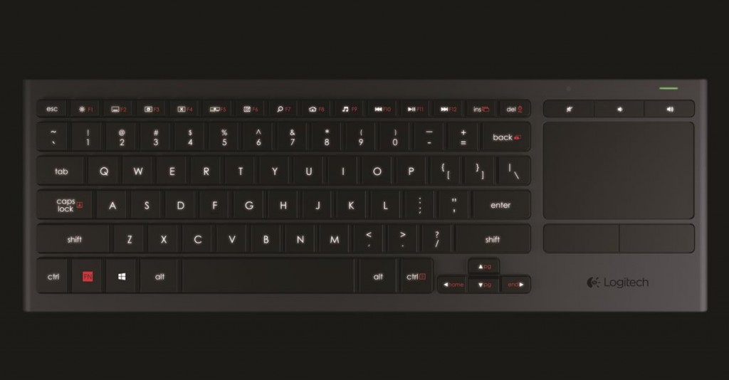 Logitech Illuminated Living-Room Keyboard K830 to Brighten Up Your TV ...