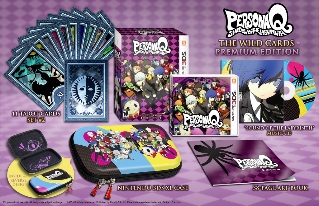 Persona Q retail designs and English Naoto and Ken character trailers ...