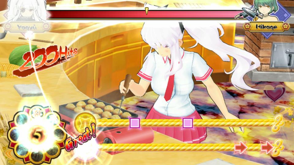 New Senran Kagura Bon Appétit trailer focuses on Yagyu vs Hibari ...
