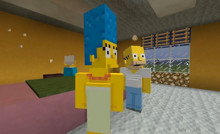 The Simpsons Come to Minecraft in New Skin Pack - Capsule Computers