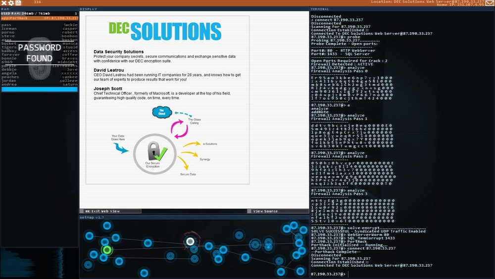 Hacknet Review - Capsule Computers