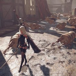 Latest NieR: Automata Screenshots and Artwork focus on 2B, 9S, and A9 ...