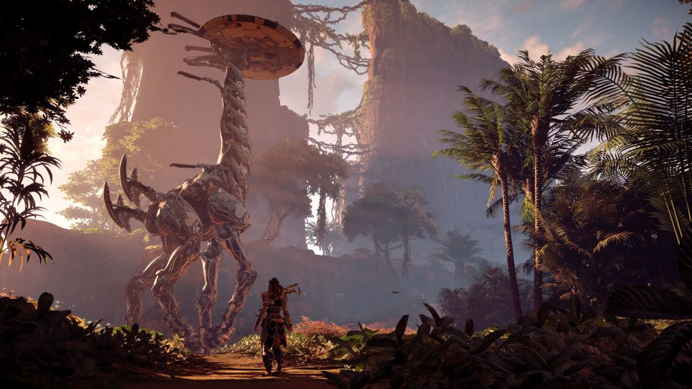Horizon: Zero Dawn’s Snapmaw, Thunderjaw, Behemoth, and Stormbird ...