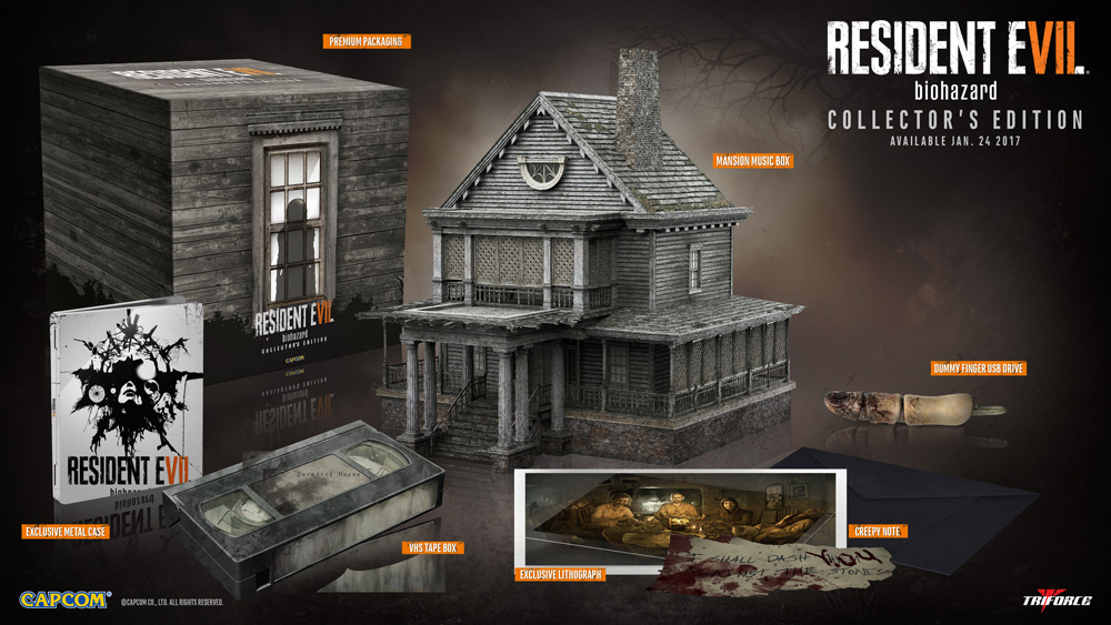 Resident Evil 7: biohazard Collector's Edition Revealed at GameStop ...