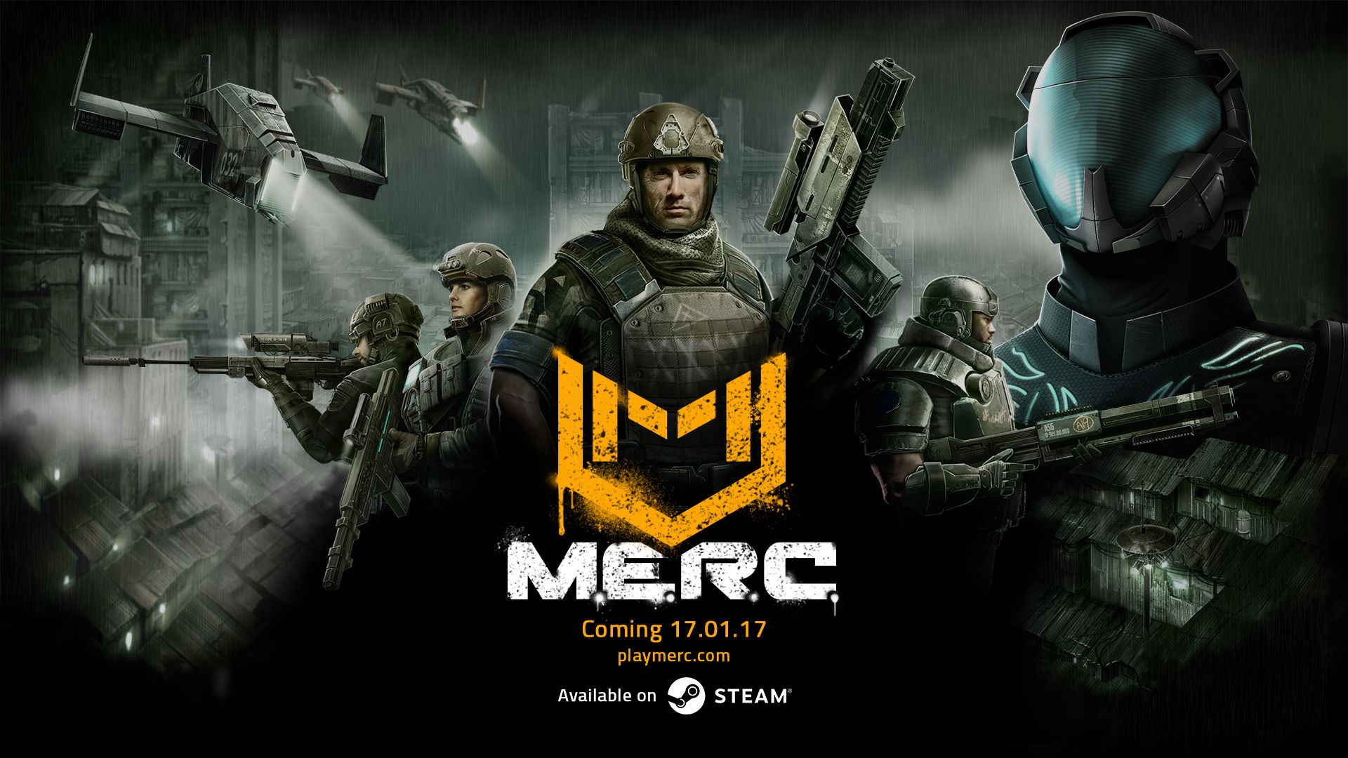 M.E.R.C. Hitting Steam Early Access on Jan 17th - Capsule Computers