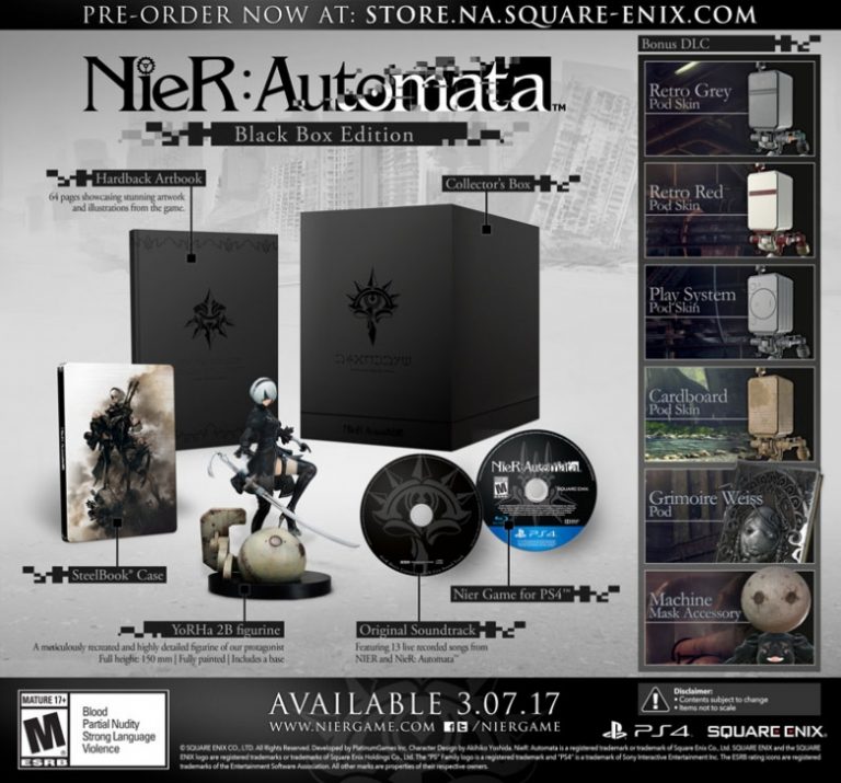 NieR: Automata Arrives in the West on March 7th - Capsule Computers