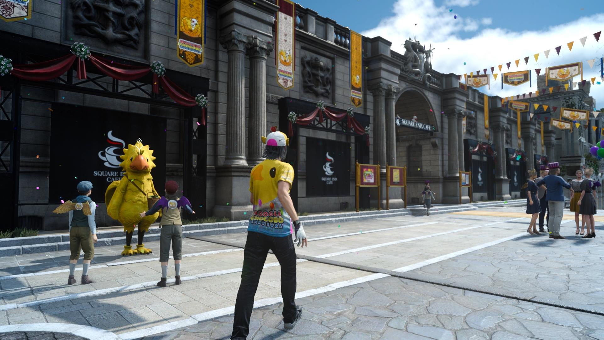 Final Fantasy XV's Moogle Chocobo Carnival Previewed in Latest Trailer ...