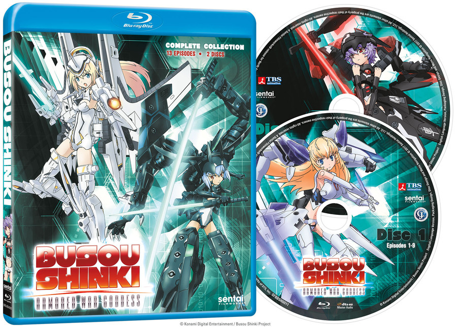 This Tuesday from Sentai Filmworks: 'Busou Shinki' and 'Comet Lucifer ...