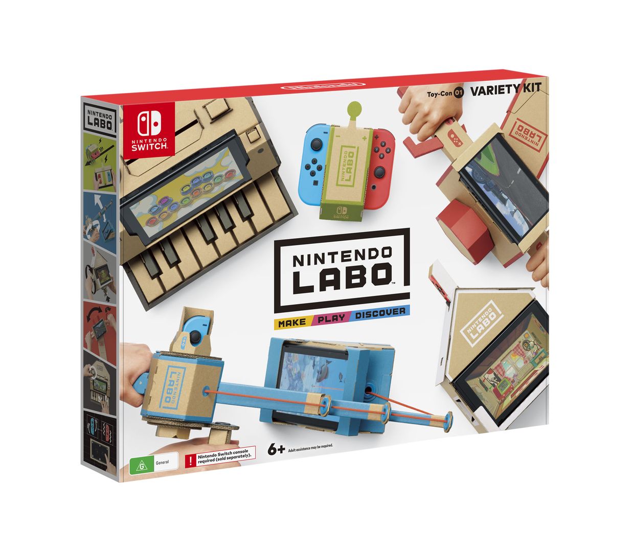 Nintendo Introduces the Labo Cardboard Kits for Switch - Capsule Computers