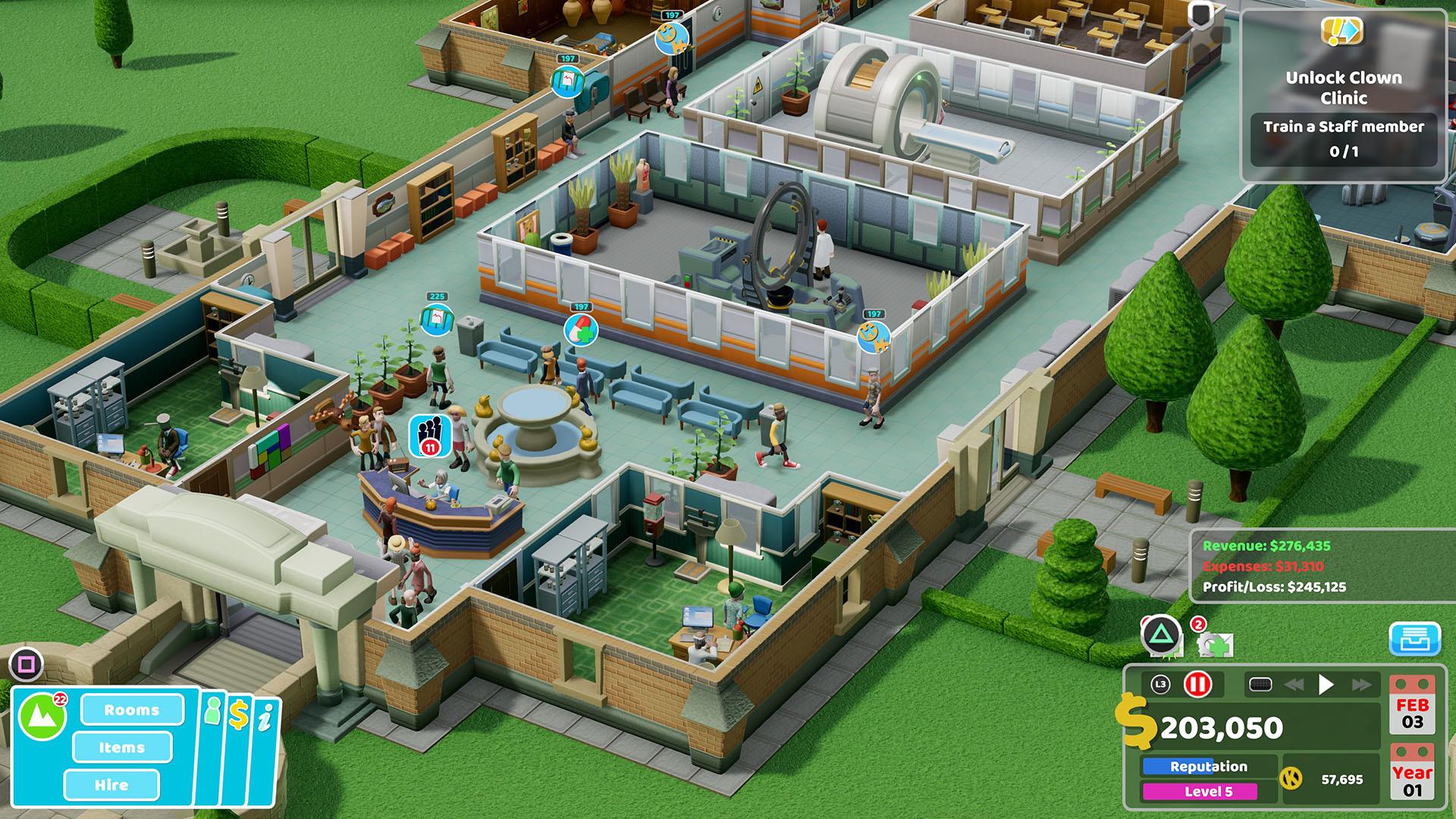 Two Point Hospital Review - Capsule Computers