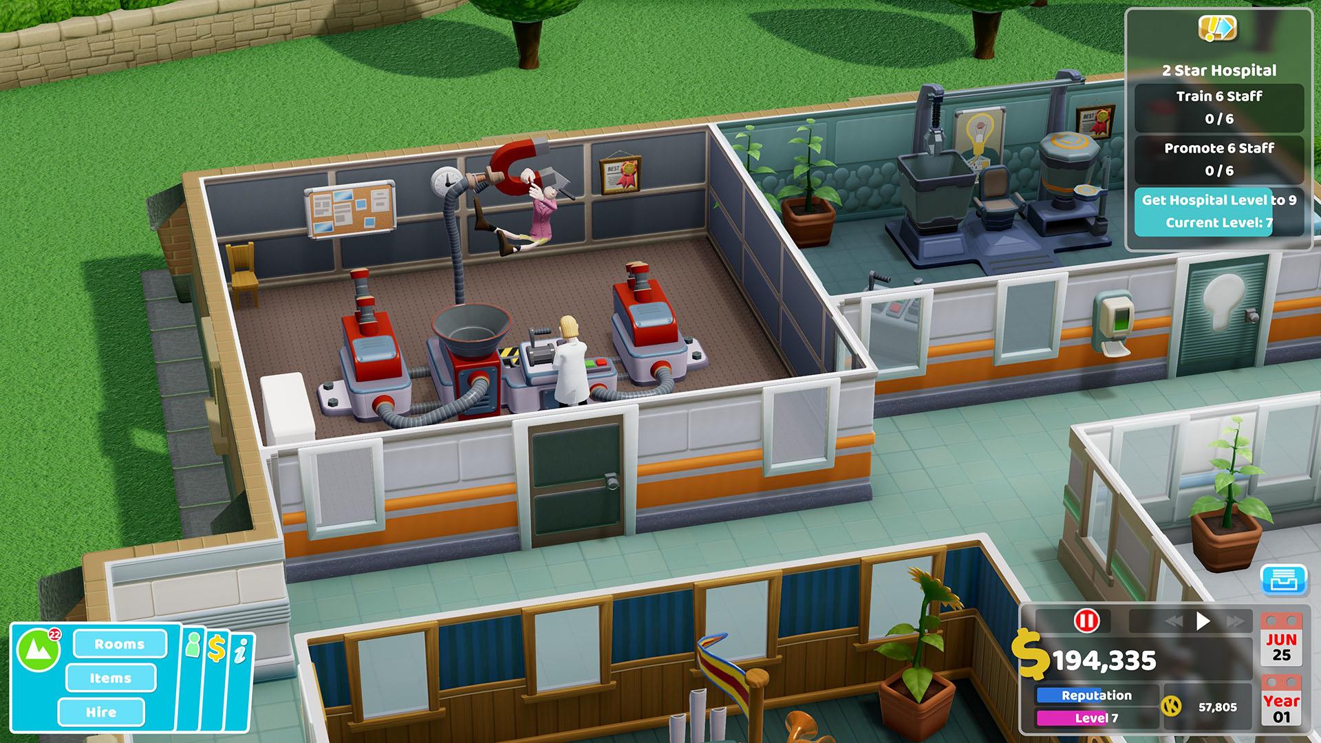 Two Point Hospital Review - Capsule Computers