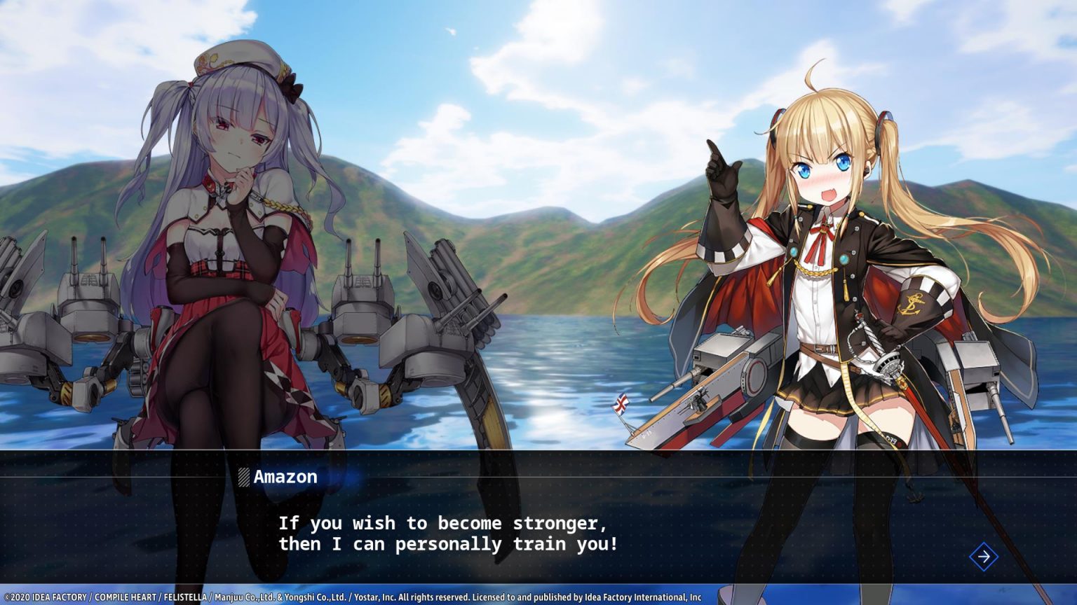 Azur Lane: Crosswave Screenshots Introduce Javelin, St. Louis, and Z23 ...