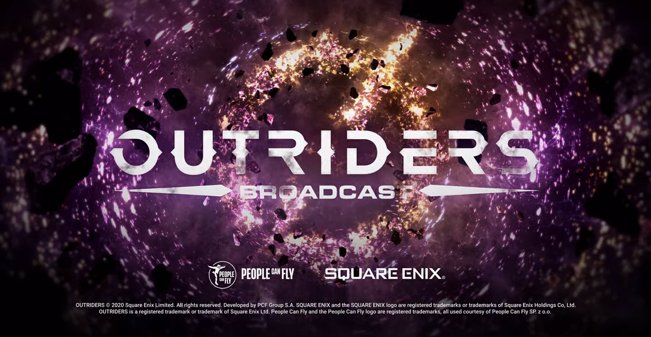 OUTRIDERS BROADCAST #4 SET FOR FRIDAY NOVEMBER 6 - Capsule Computers