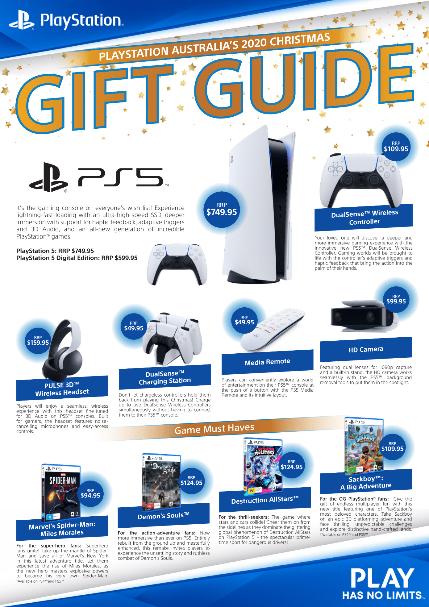 PlayStation 2020 Christmas Gift Guide - Capsule Computers