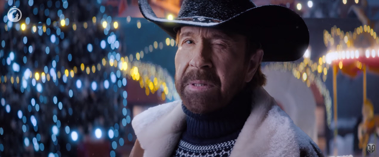 Chuck Norris Brings the Festive Cheer to World of Tanks - Capsule Computers