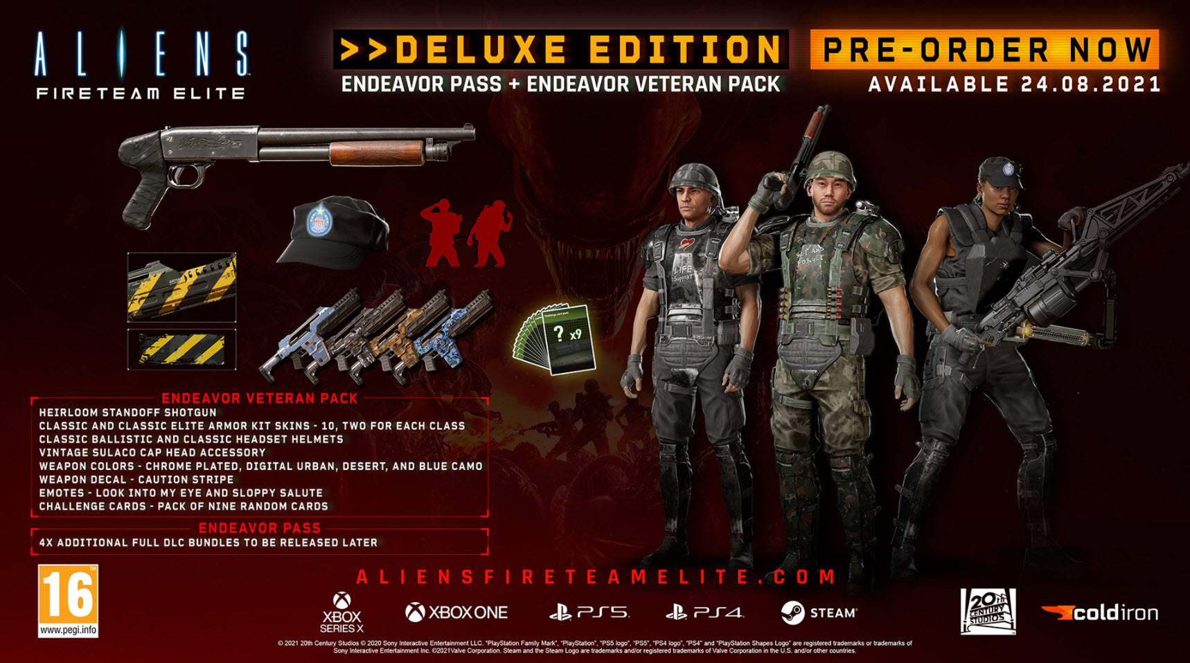 Aliens: Fireteam Elite releases August 24 - Check out the Deluxe ...