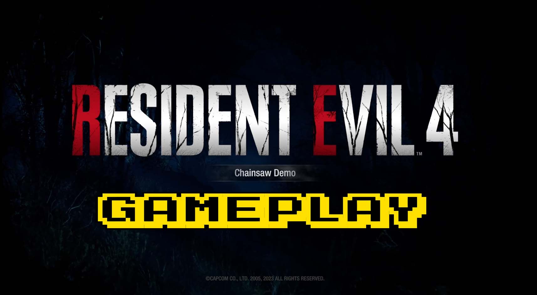 Resident Evil 4 - Chainsaw DEMO - Gameplay - Capsule Computers Resident Evil 4 - Chainsaw DEMO - Gameplay - Capsule Computers
