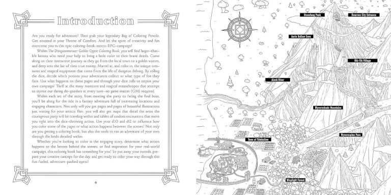 The Düngeonmeister Goblin Quest Coloring Book: Impressions - Capsule ...