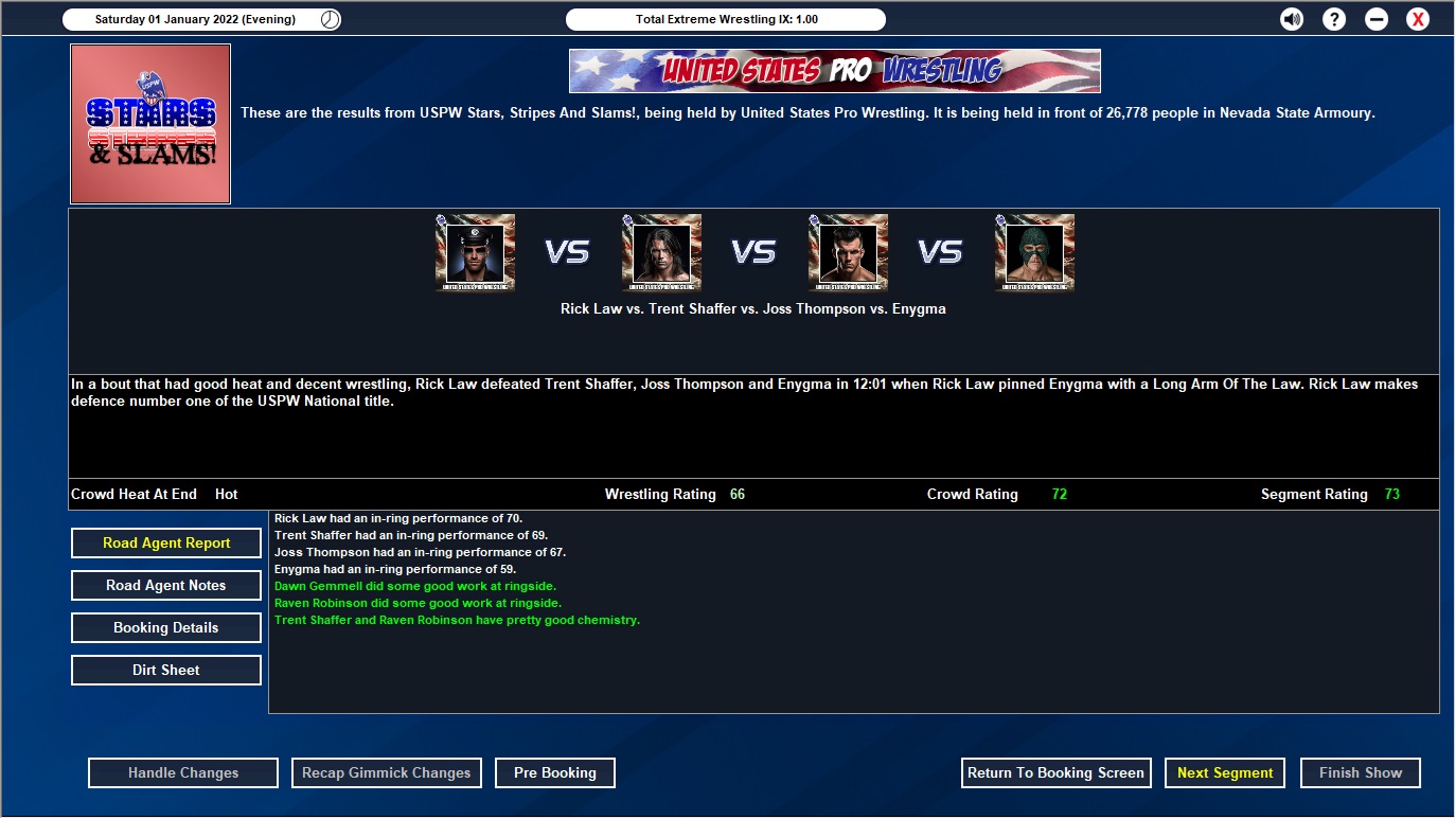 Total Extreme Wrestling IX Review - Capsule Computers