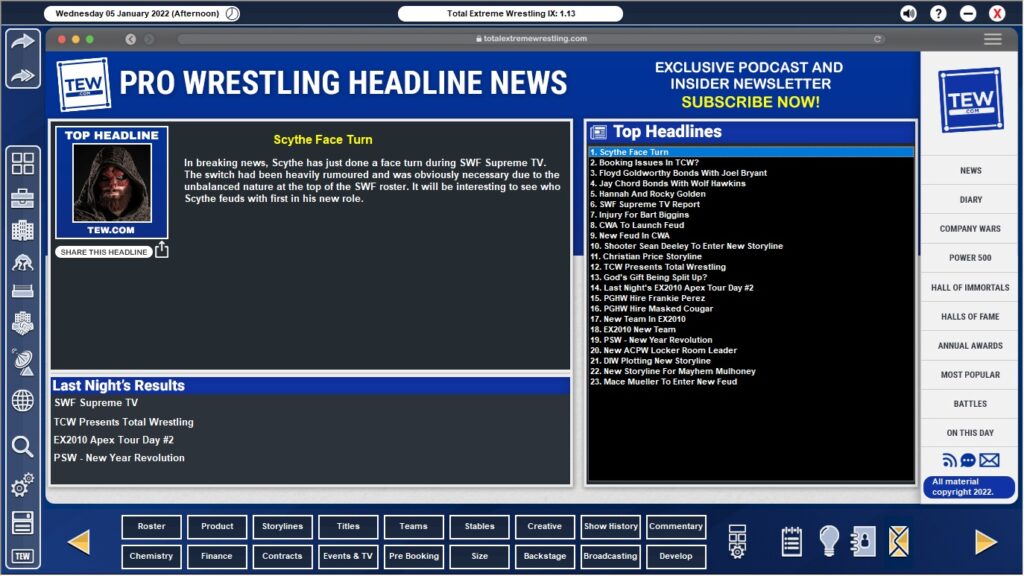 Total Extreme Wrestling IX Review - Capsule Computers
