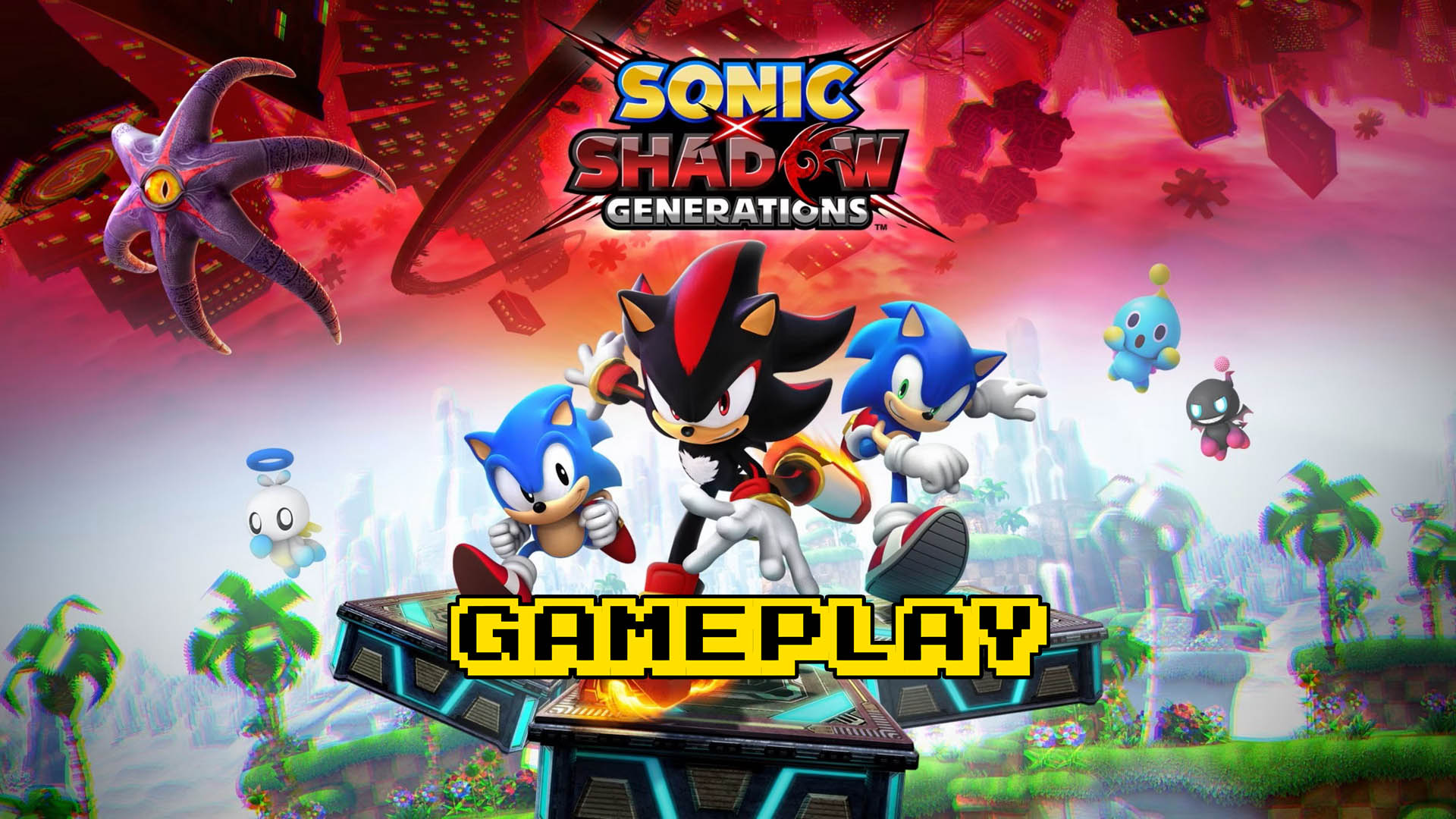 SONIC X SHADOW GENERATIONS - Gameplay - Capsule Computers