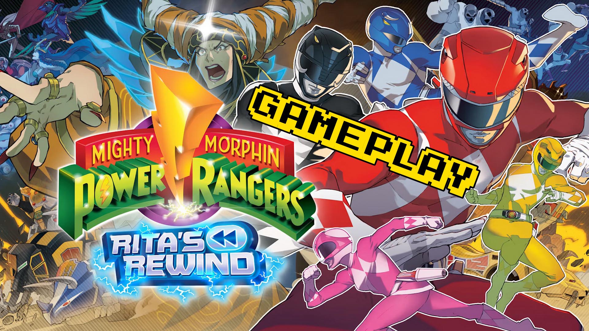 Mighty Morphin Power Rangers: Rita's Rewind - Gameplay - Capsule Computers